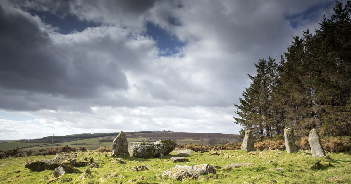 Aikey Brae (Stone Circle, Aberdeenshire, Scotland)