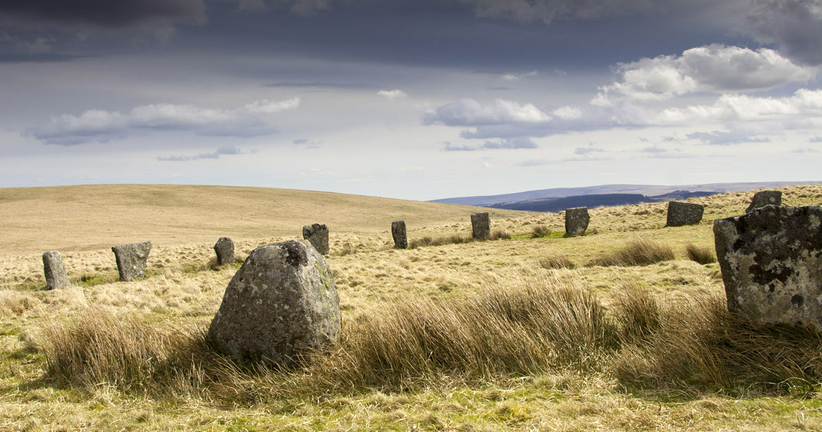 The Greywethers (Stone Circle, Devon, England)